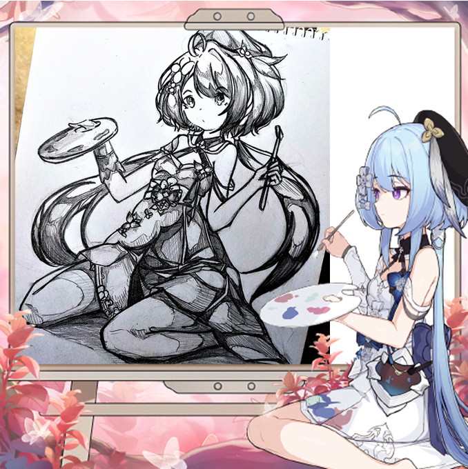 "A painting for myself" Honkai Impact 3rd | HoYoLAB