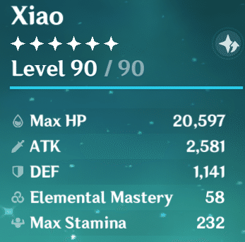 My Big Xiao Stats Genshin Impact | HoYoLAB