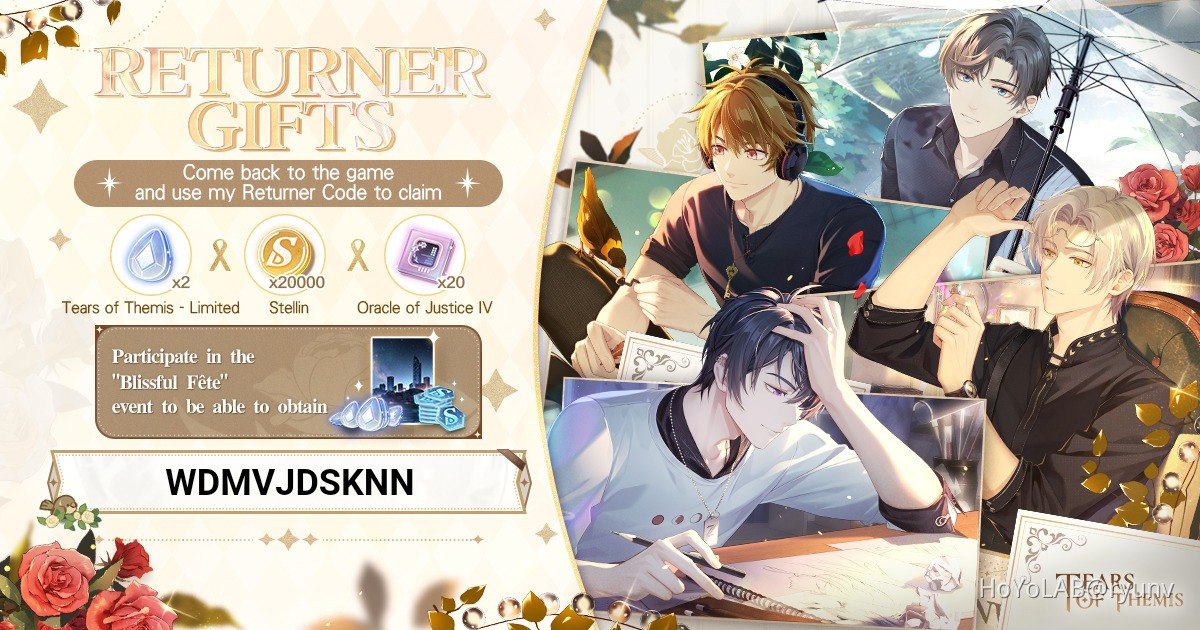 Returner Gifts Tears of Themis | HoYoLAB