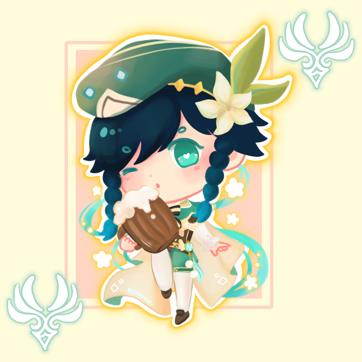 a venti a day keeps the slimes away! Genshin Impact | HoYoLAB