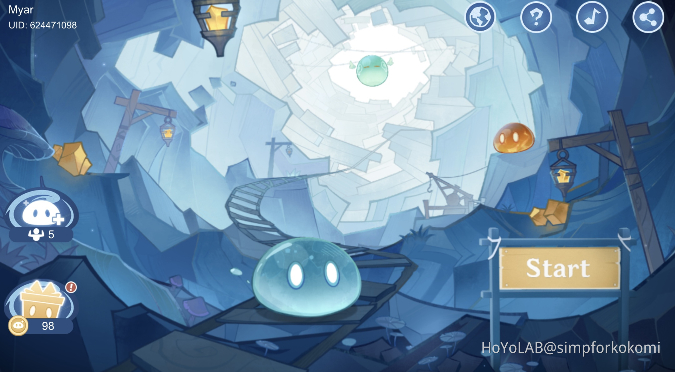 the lil blob slime game is so cute Genshin Impact | HoYoLAB