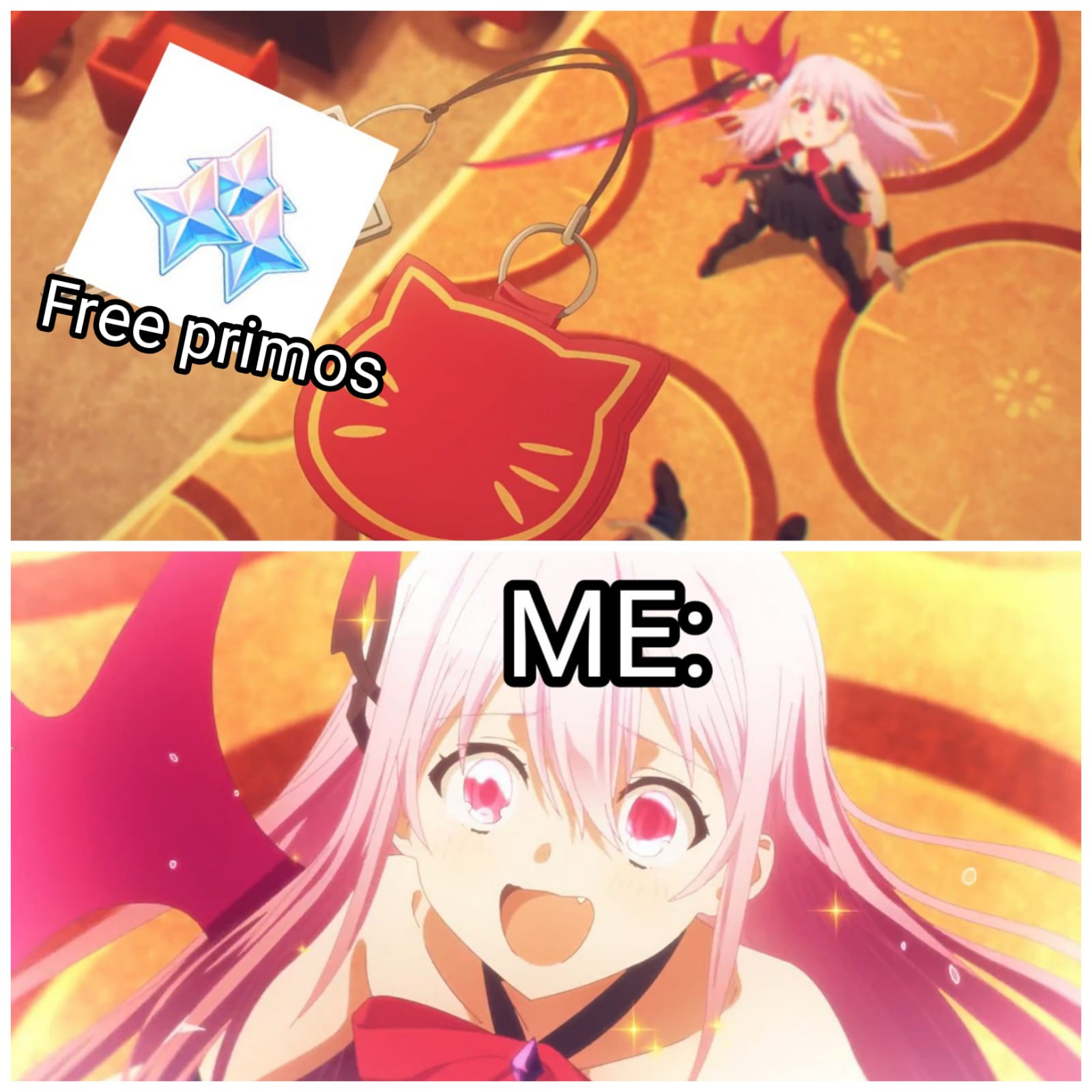 When i see free primos then: Genshin Impact | HoYoLAB