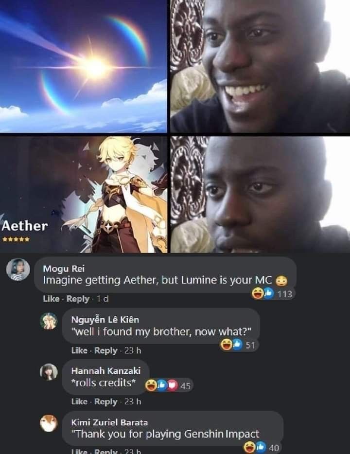 Aether memes. | Genshin Impact | HoYoLAB