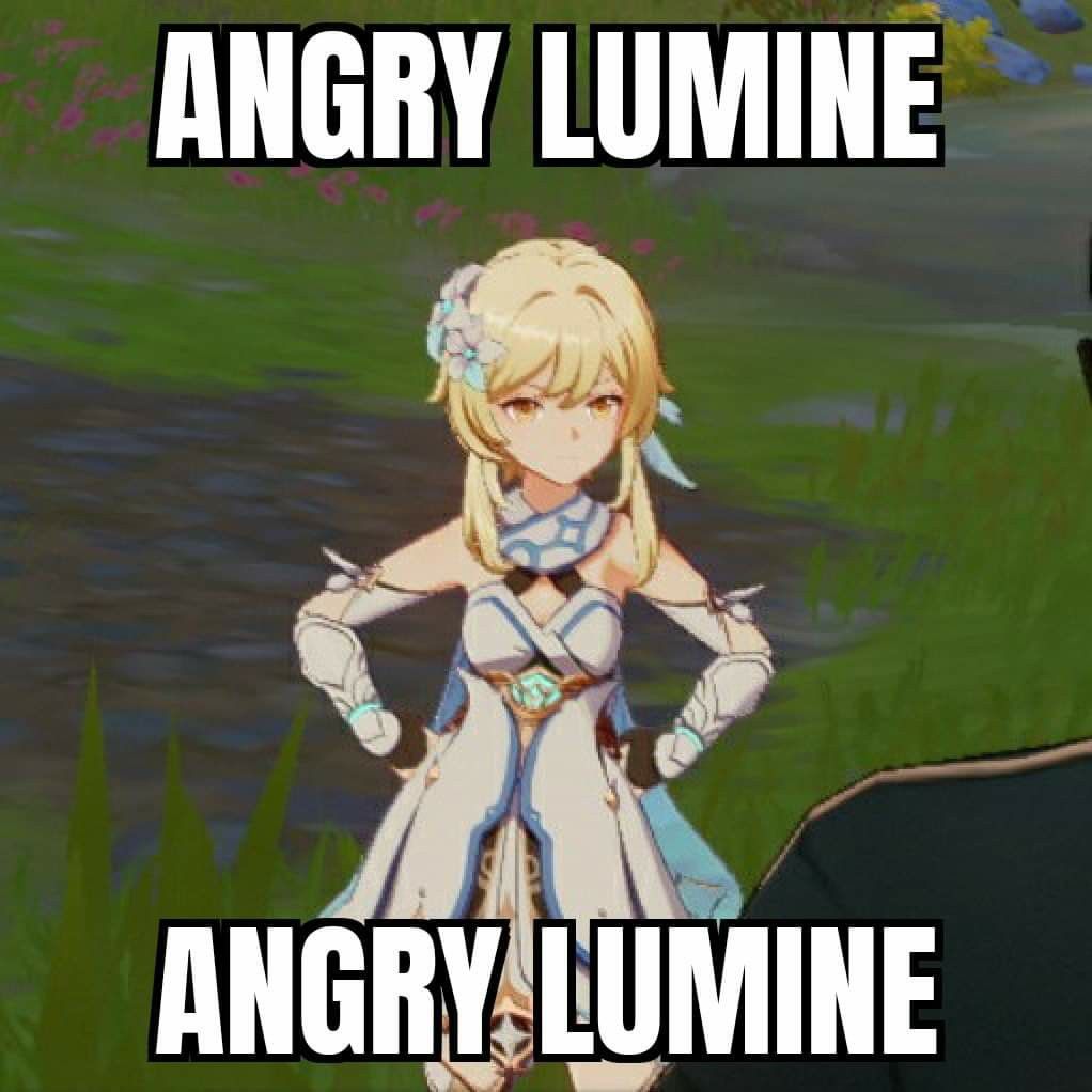 Lumine memes. | Genshin Impact | HoYoLAB