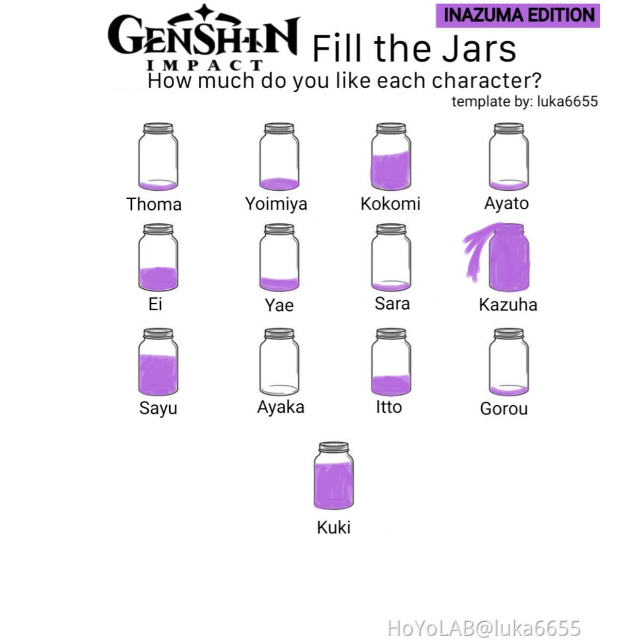 Fill the jar Trend Genshin Impact | HoYoLAB
