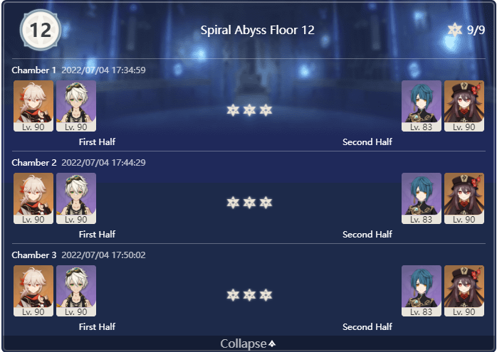 Spiral Abyss Floor 12 Duo Challenge (#f2pbtw) Genshin Impact | HoYoLAB