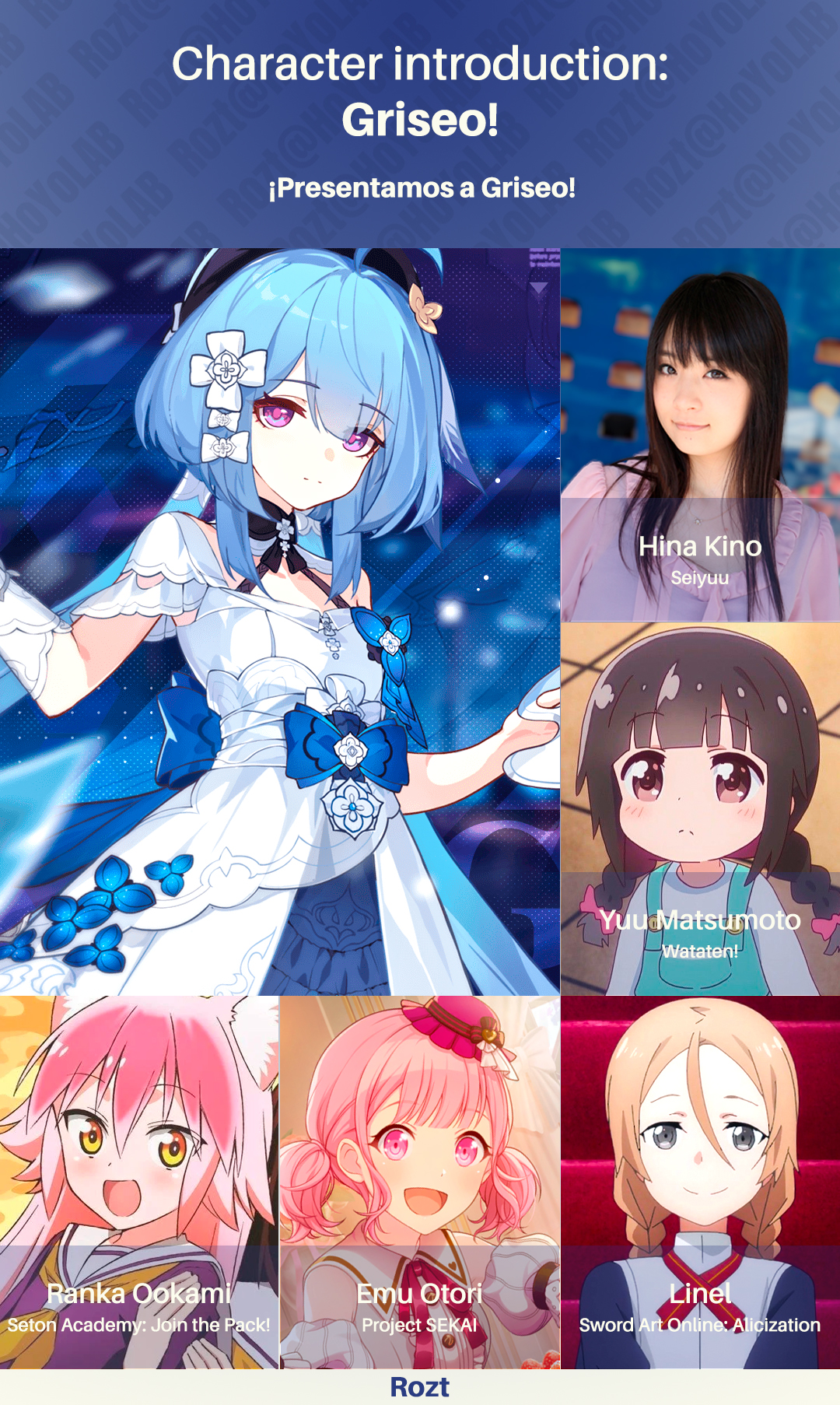 Character introduction: Griseo! / ¡Les presento a Griseo y algunos ...