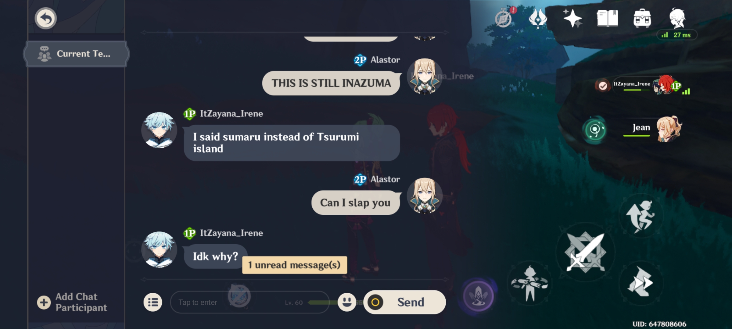 My friend thought Tsurumi island was Sumaru Genshin Impact | HoYoLAB