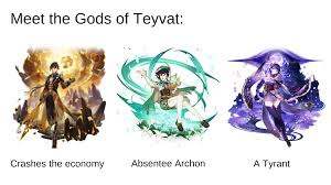 Archon memes Genshin Impact | HoYoLAB