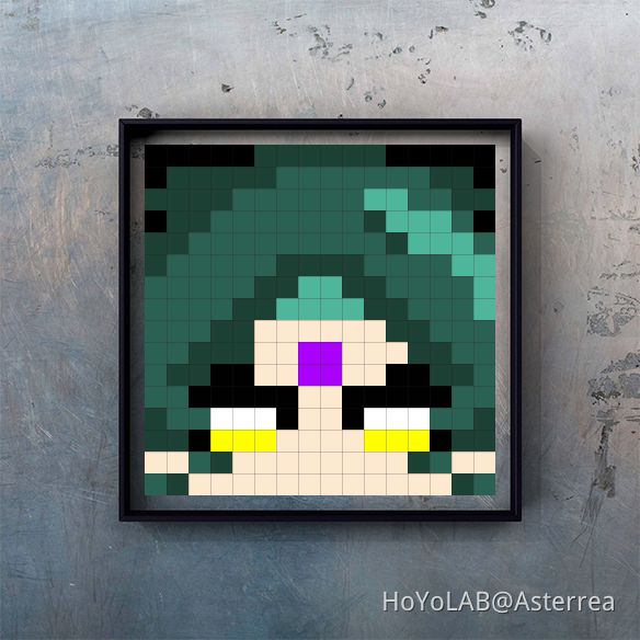 Pixel: Xiao Peeker Genshin Impact | HoYoLAB