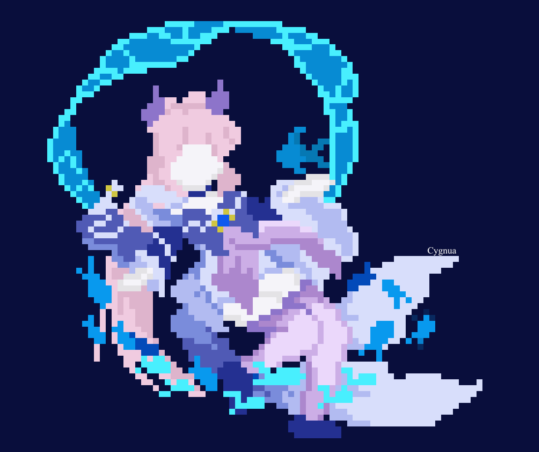 Pixel Kokomi Genshin Impact | HoYoLAB