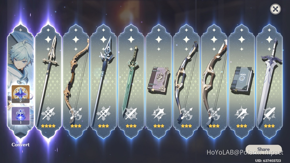 I crowded to use my savings and pull on ittos banner. Genshin Impact ...