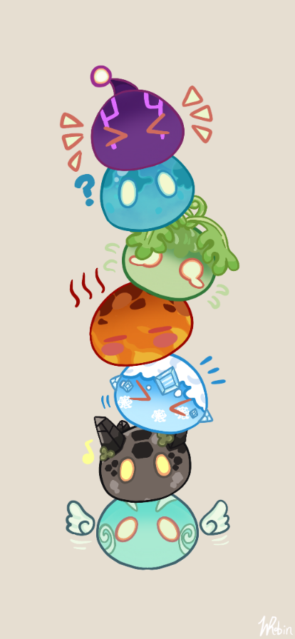 [Genshin Impact] Slime Wallpaper Genshin Impact | HoYoLAB