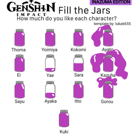 Fill the jars!! Genshin Impact | HoYoLAB