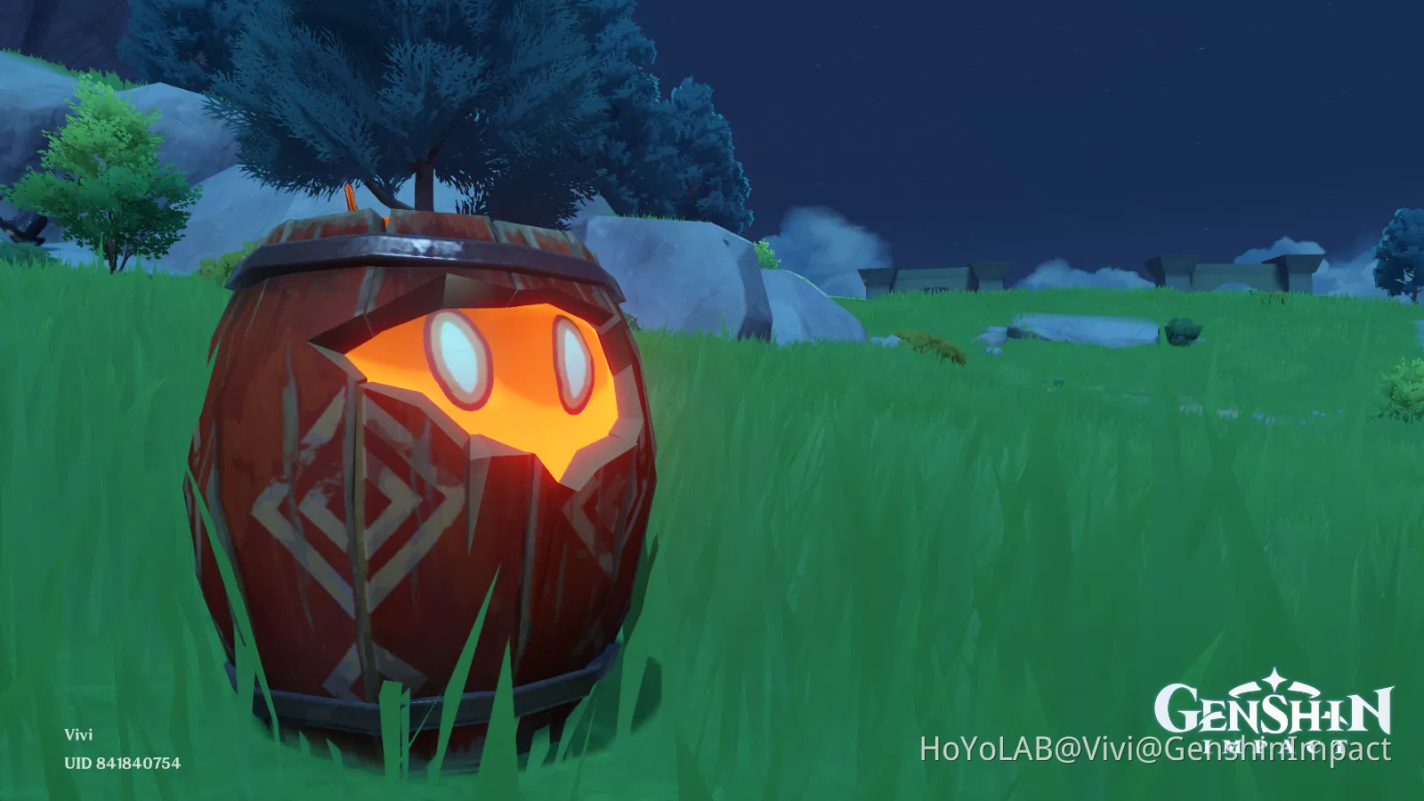 Free the Slimes - Pyro at Night Genshin Impact | HoYoLAB