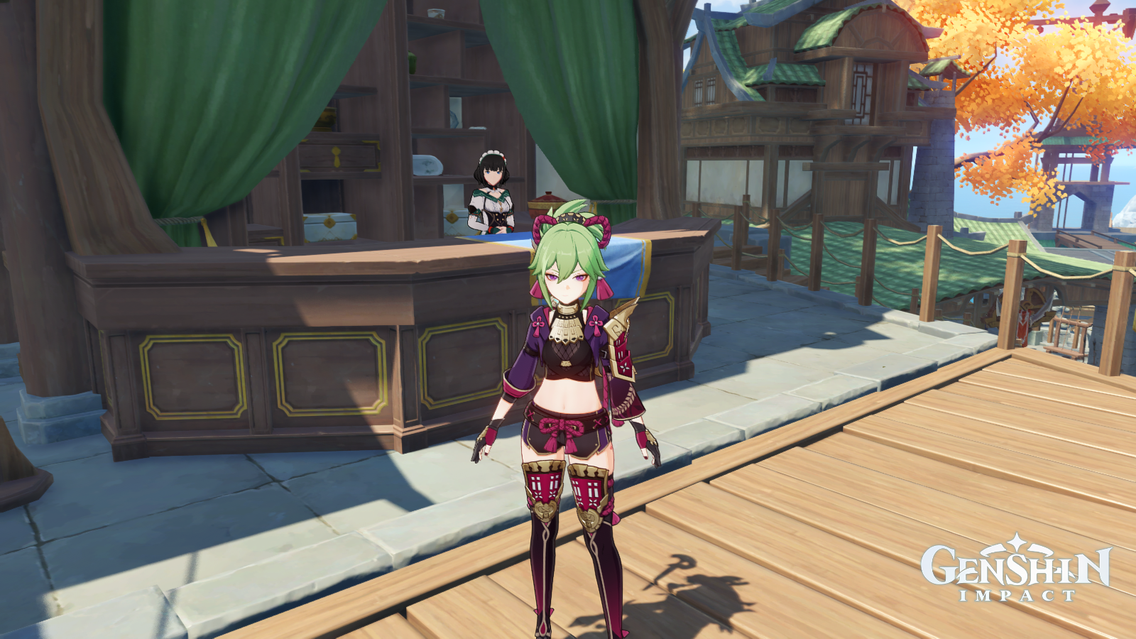 Kuki without mask | Genshin Impact | HoYoLAB