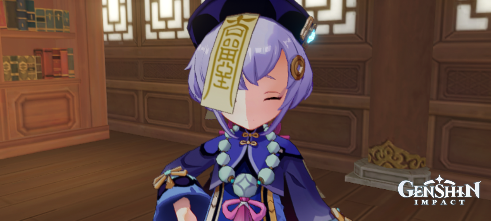 AHHHHH! Why Qiqi's smile is so cute ?! Genshin Impact | HoYoLAB