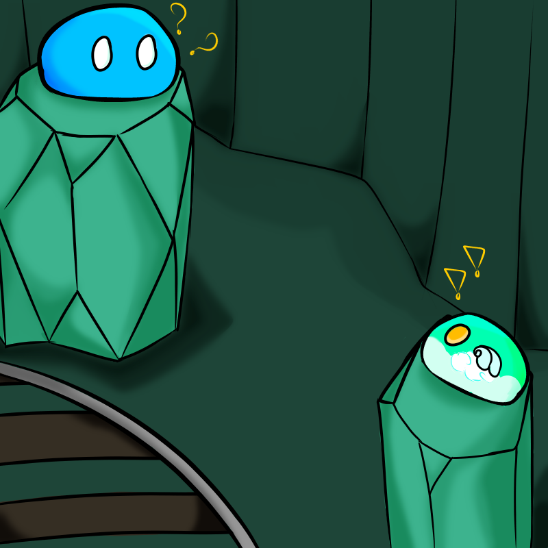 Just two Slimes finding each other in the Chasm Genshin Impact | HoYoLAB