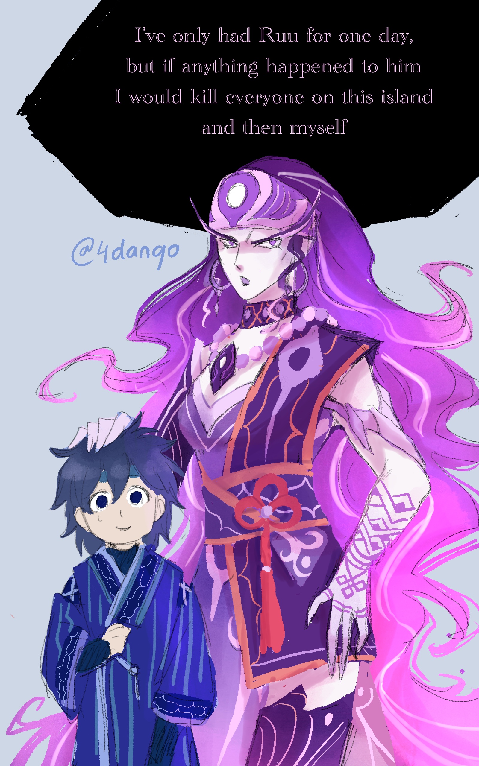Ruu & Kanna Kapatcir fan(re)design | Genshin Impact | HoYoLAB