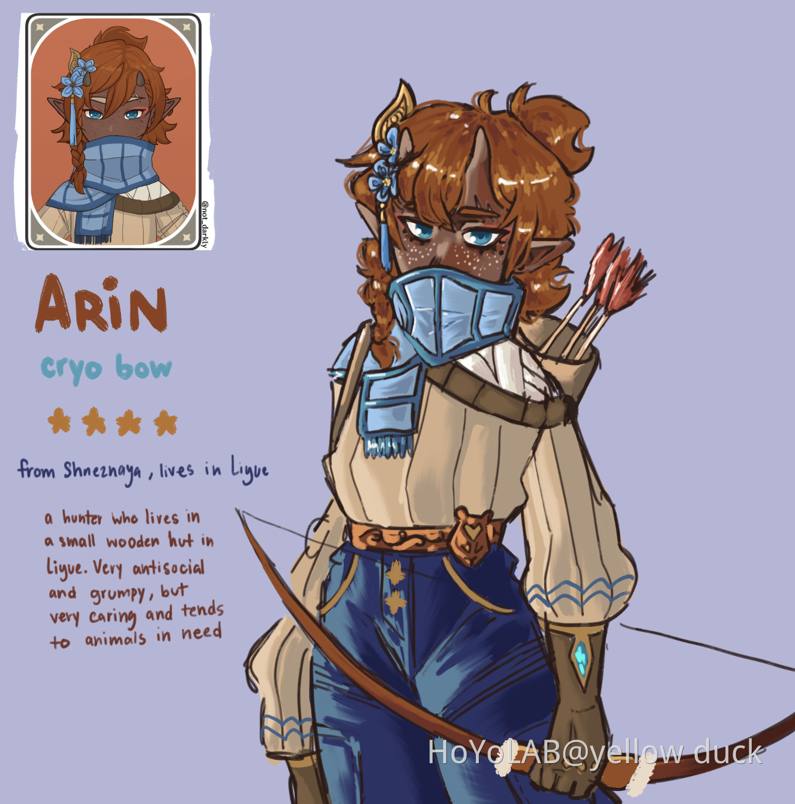 Arin, oc! Genshin Impact | HoYoLAB