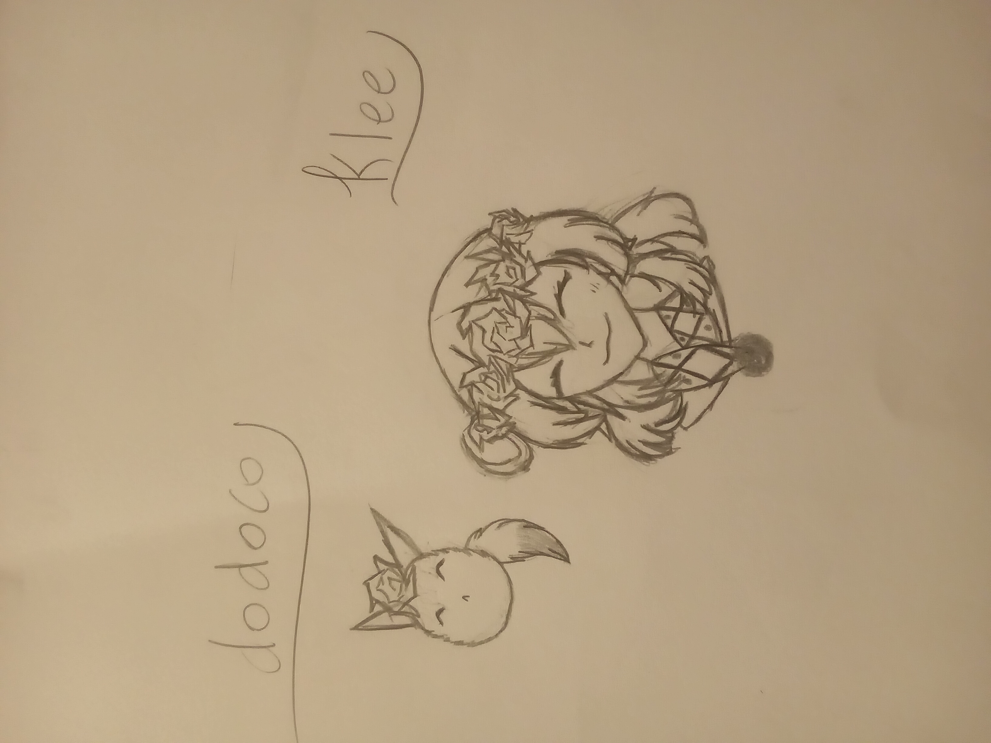 klee with her bestest friend Genshin Impact | HoYoLAB
