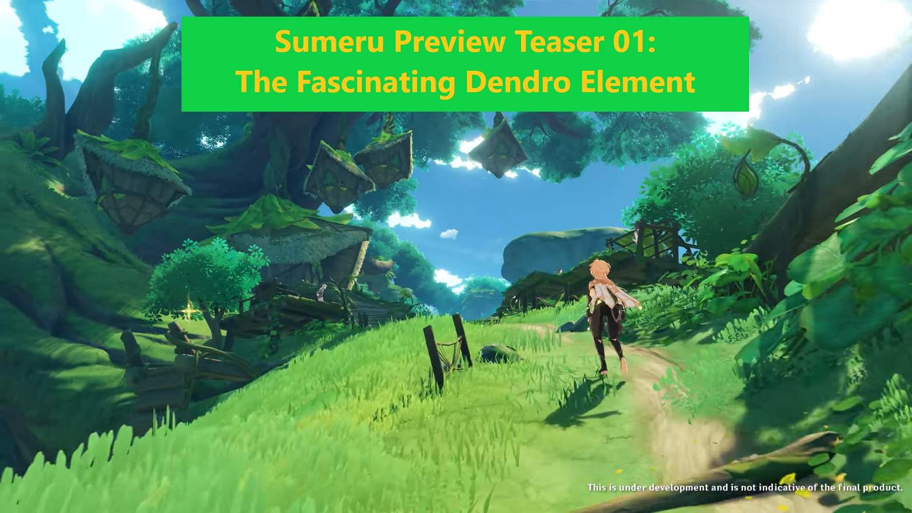 Sumeru Preview Teaser 01: The Fascinating Dendro Element !!! Genshin ...