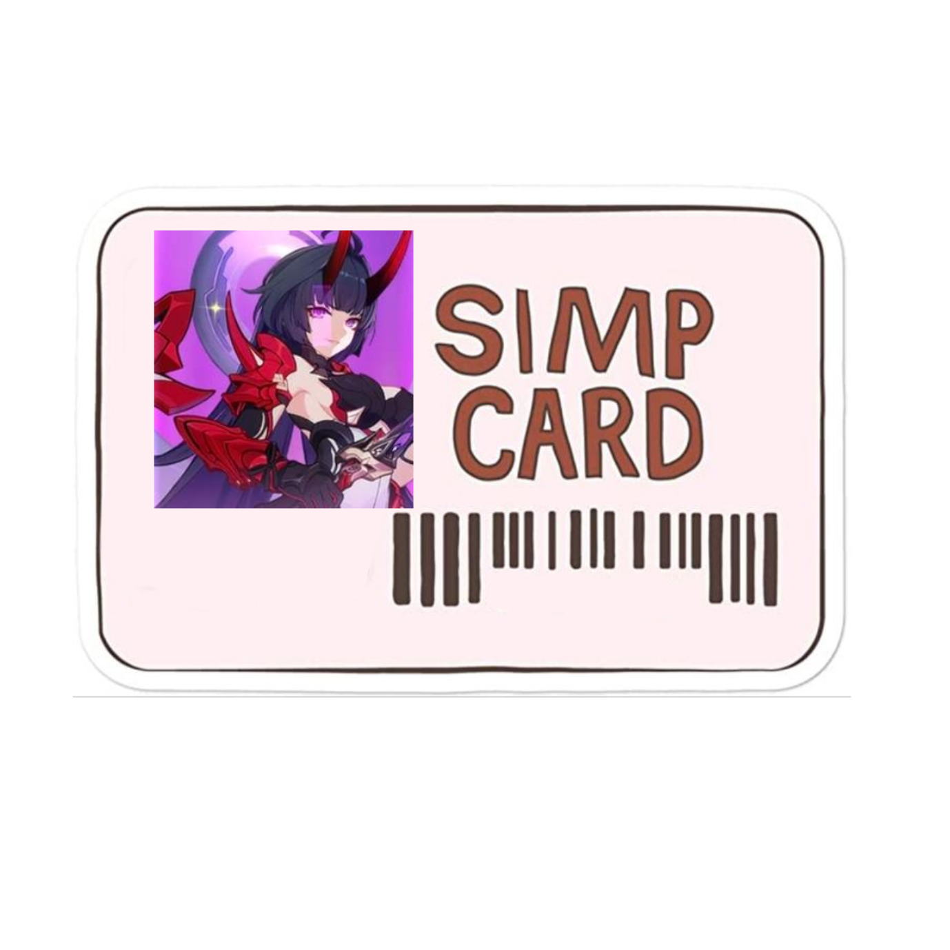 made some simp cards for honkai characters Honkai Impact 3rd | HoYoLAB