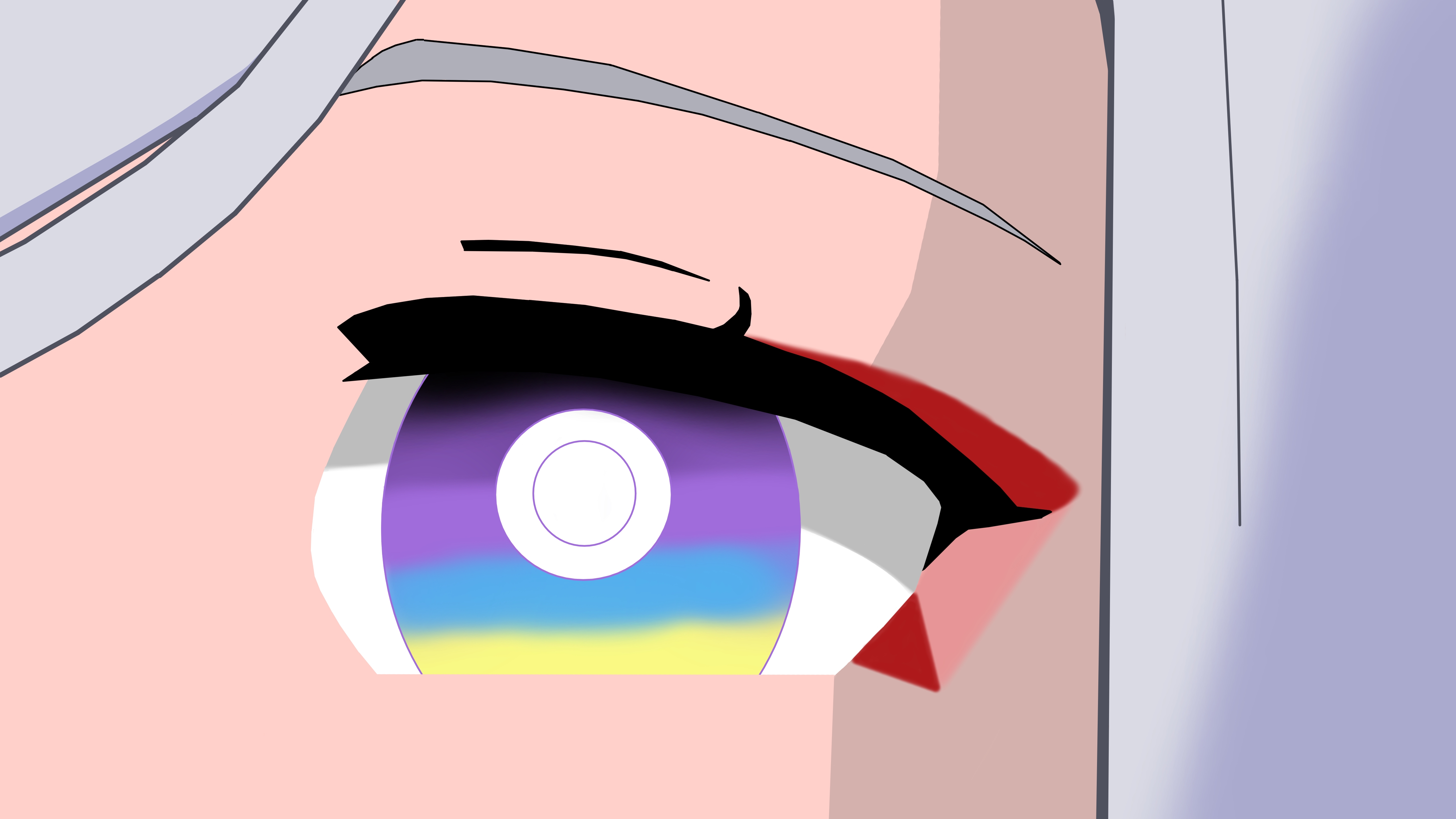 My fan art of Shenhe's eye Genshin Impact | HoYoLAB