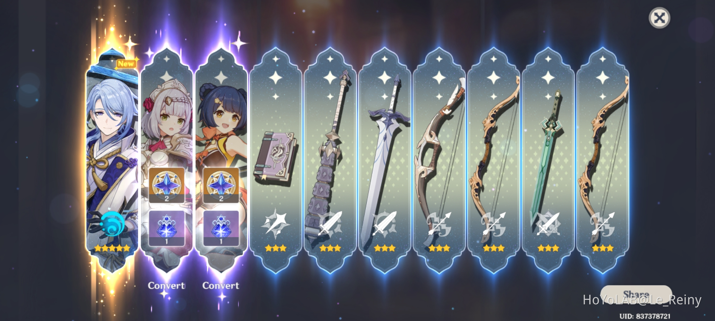 Lucky Pulls Genshin Impact | HoYoLAB