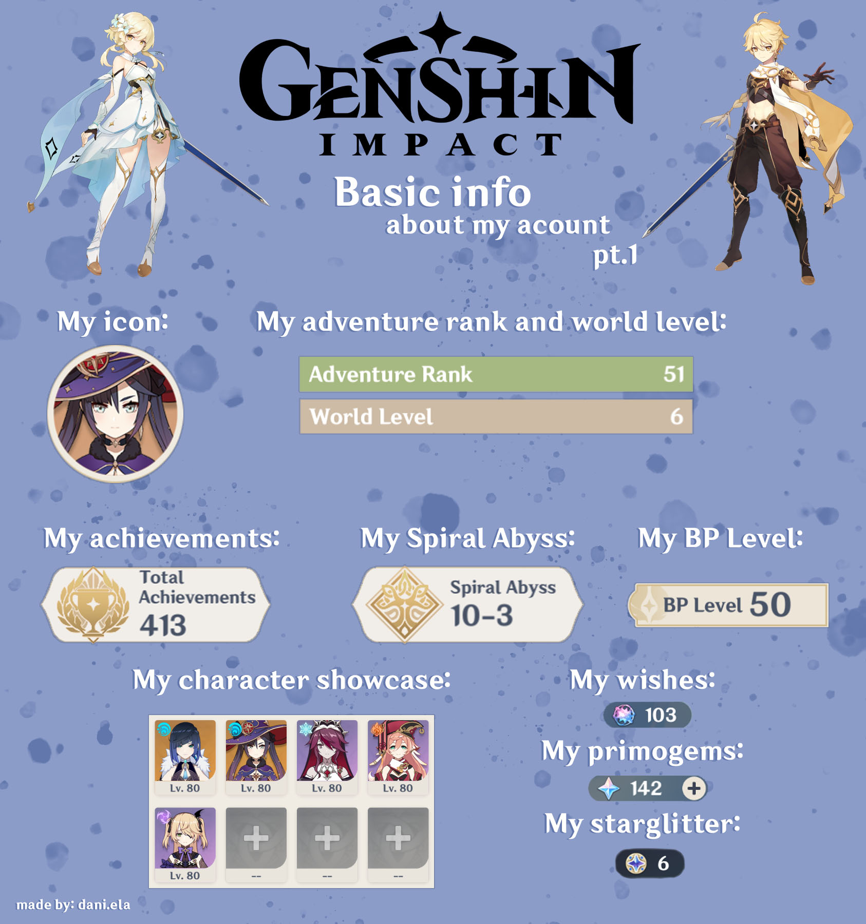 Genshin Impact template Genshin Impact | HoYoLAB