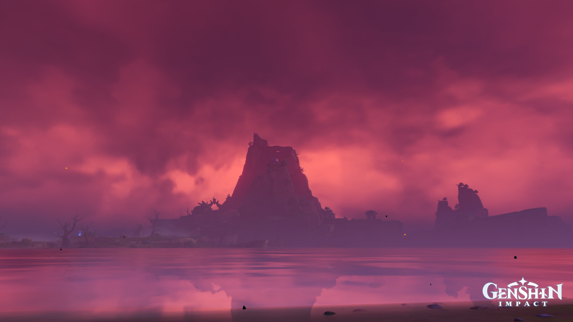 Red sky Genshin Impact | HoYoLAB