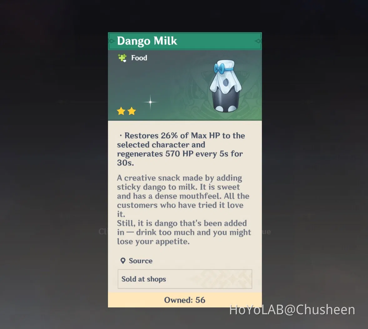 Daily Dango Milk #8 Genshin Impact | HoYoLAB