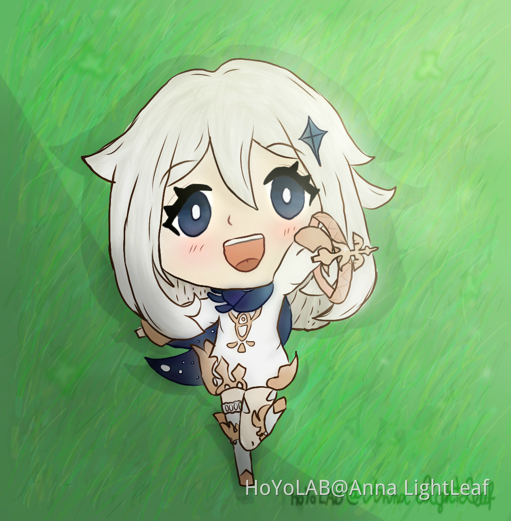 Paimon chibi fanart~ Genshin Impact | HoYoLAB