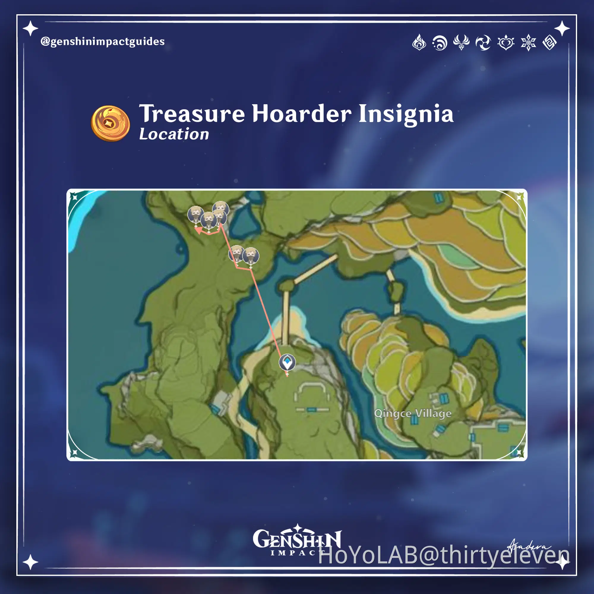 Treasure Hoarders Farming Route Genshin Impact | HoYoLAB