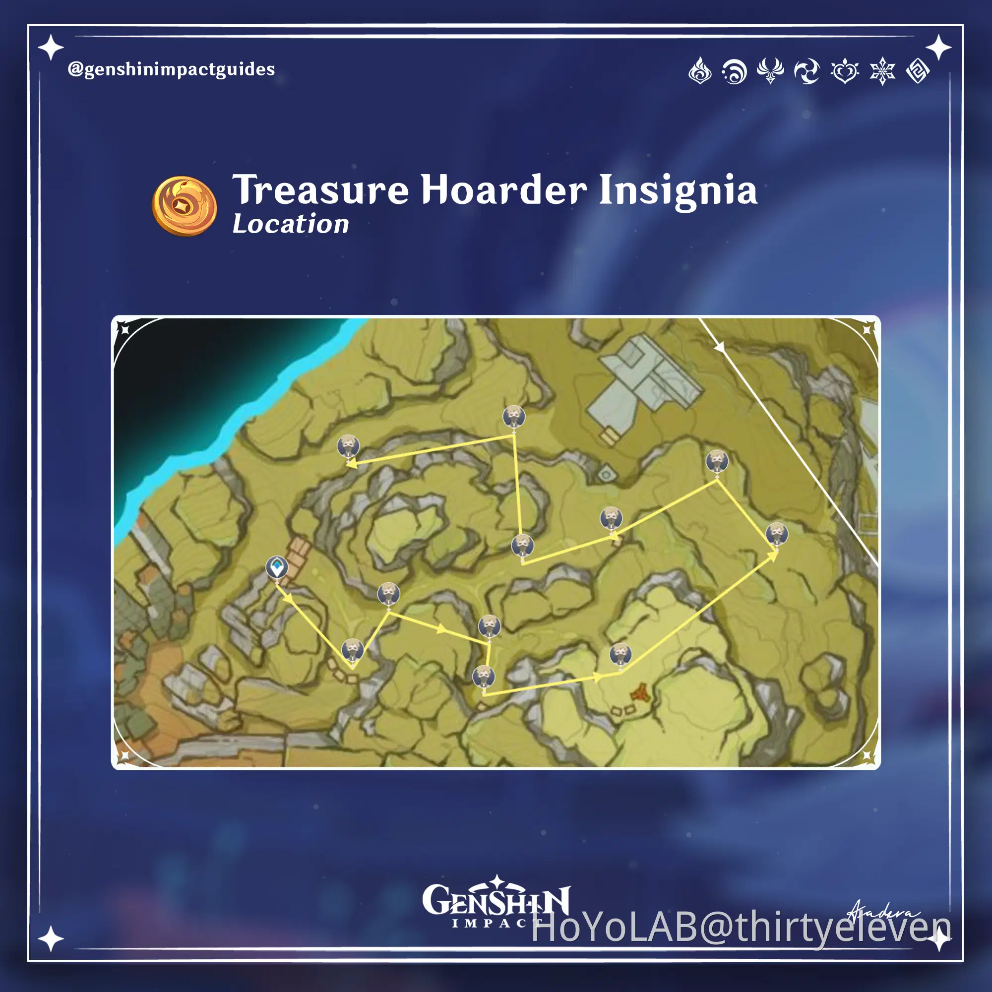 Treasure Hoarders Farming Route Genshin Impact | HoYoLAB