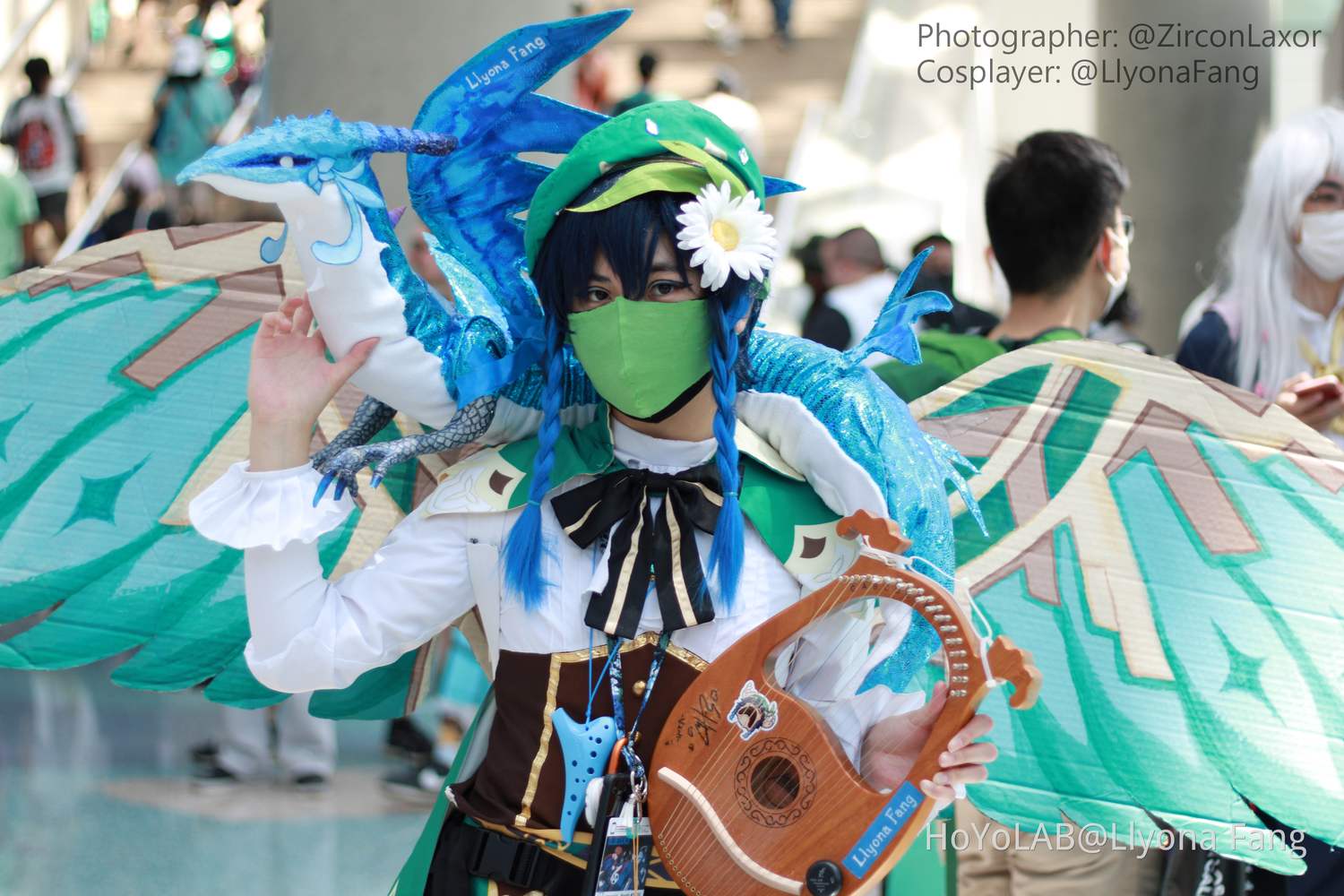 Anime Expo Day 1: A rerun of my Venti & Dvalin Cosplay! (With wind ...