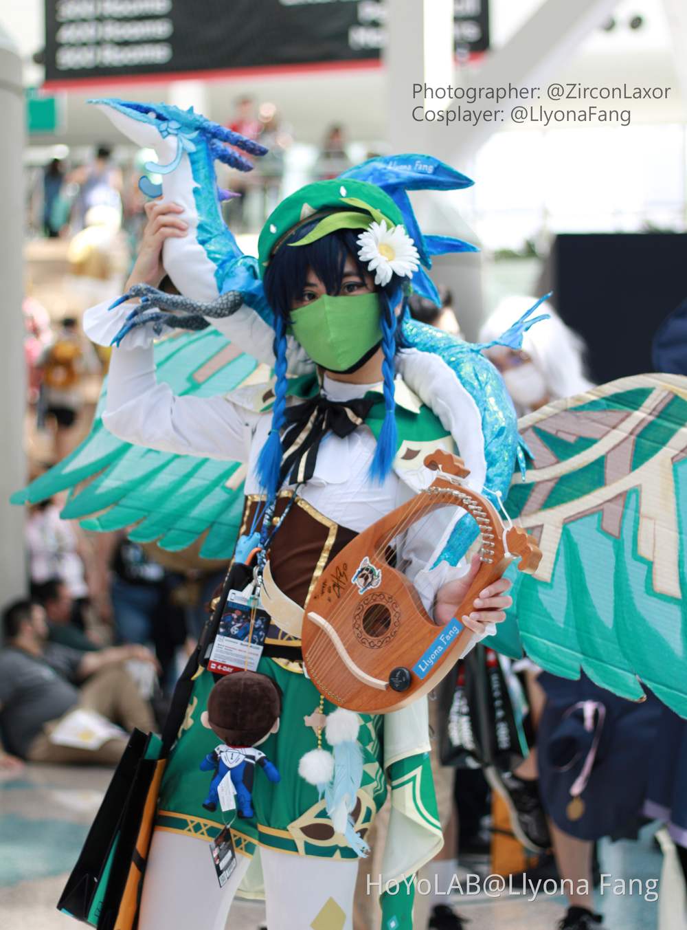 Anime Expo Day 1: A rerun of my Venti & Dvalin Cosplay! (With wind ...