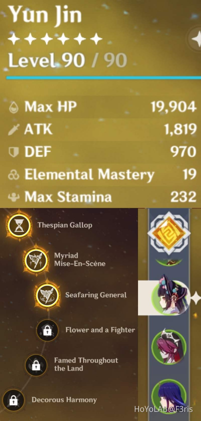 My Yunjin Physical DPS Build 💛💛💛 Genshin Impact | HoYoLAB