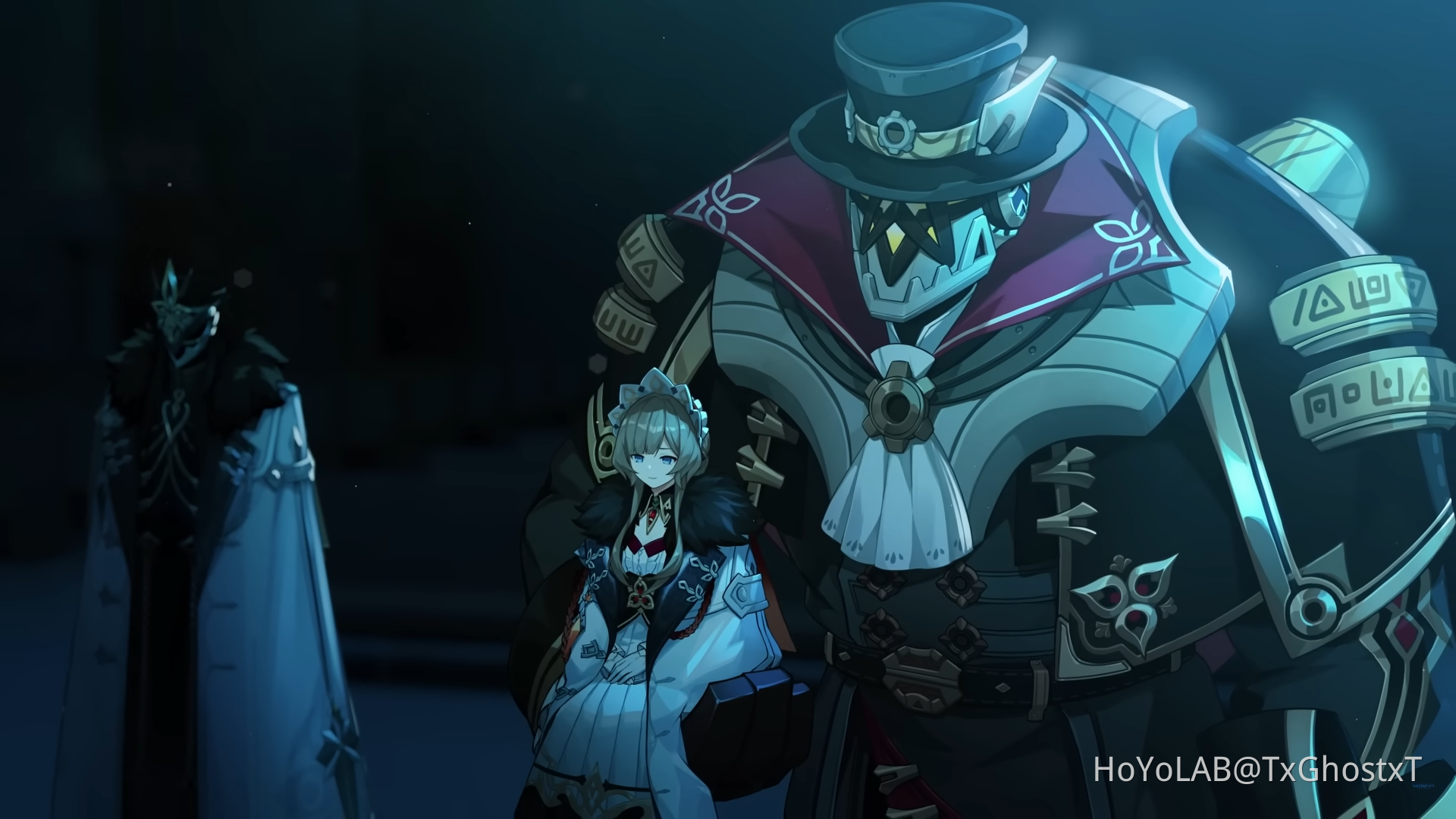 Columbina - Damselette so cute and scary, Arlecchino - Knave so cool ...