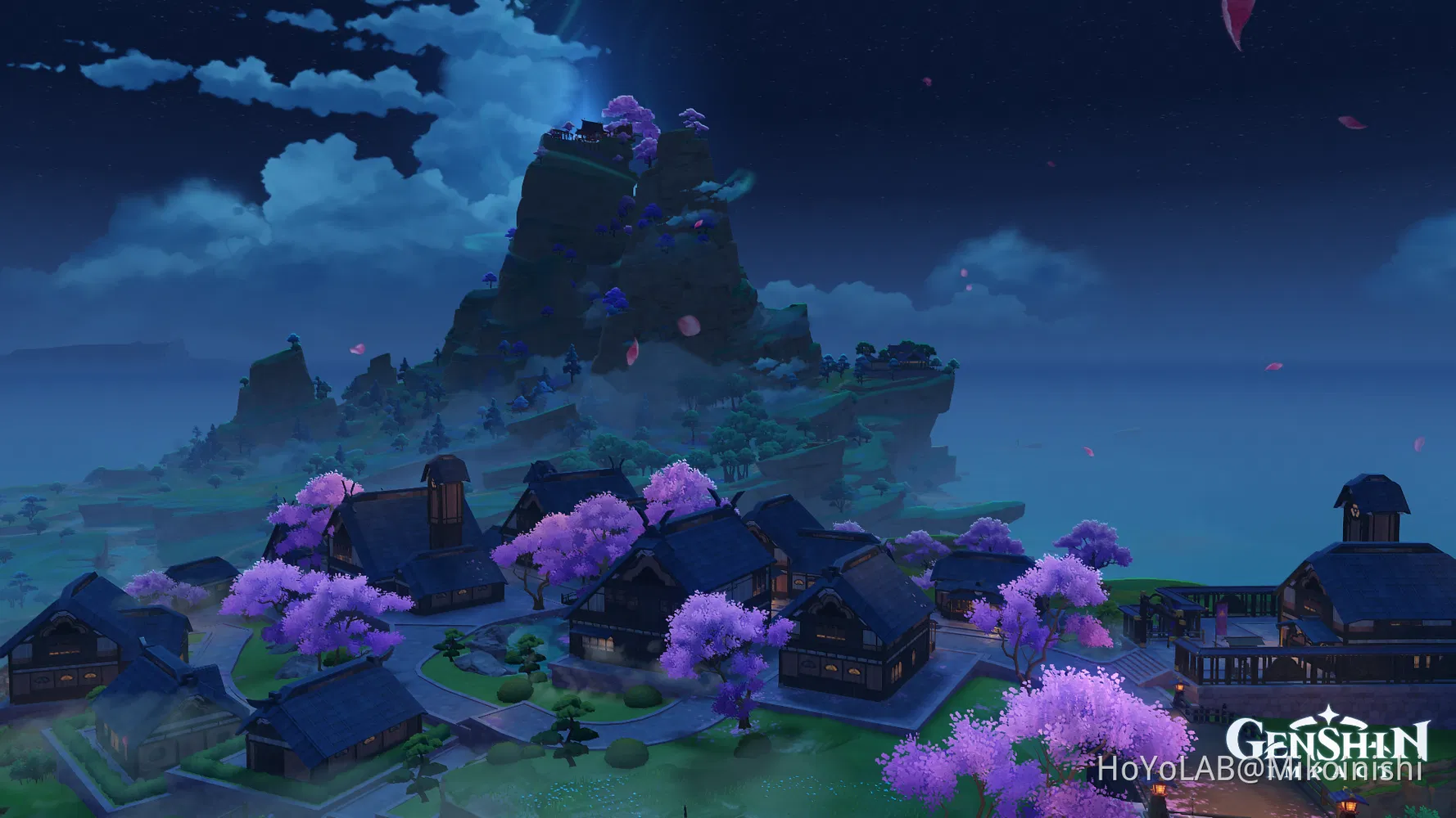 📌 Inazuma City | Grand Narukami Shrine View Genshin Impact | HoYoLAB