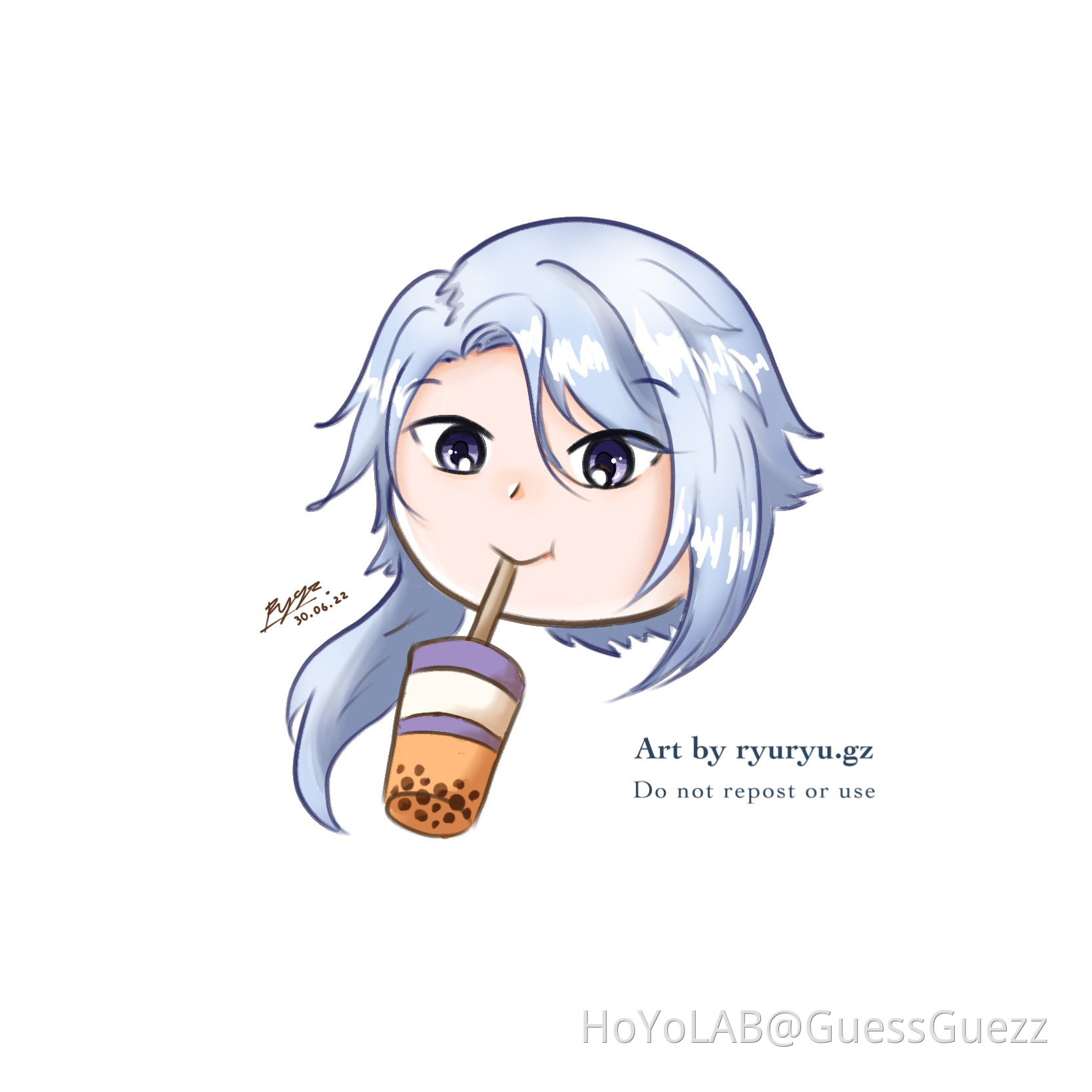 Chibi Ayato🌊 Genshin Impact | HoYoLAB