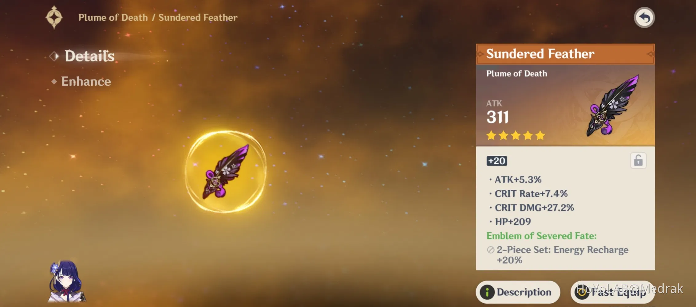 My best artifact roll so far Genshin Impact | HoYoLAB