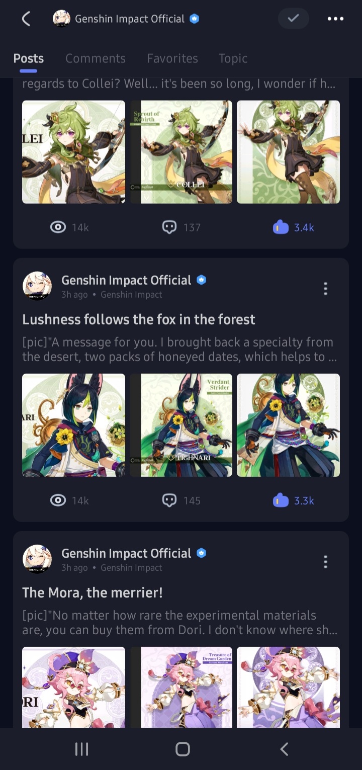 UvU👌 Genshin Impact | HoYoLAB