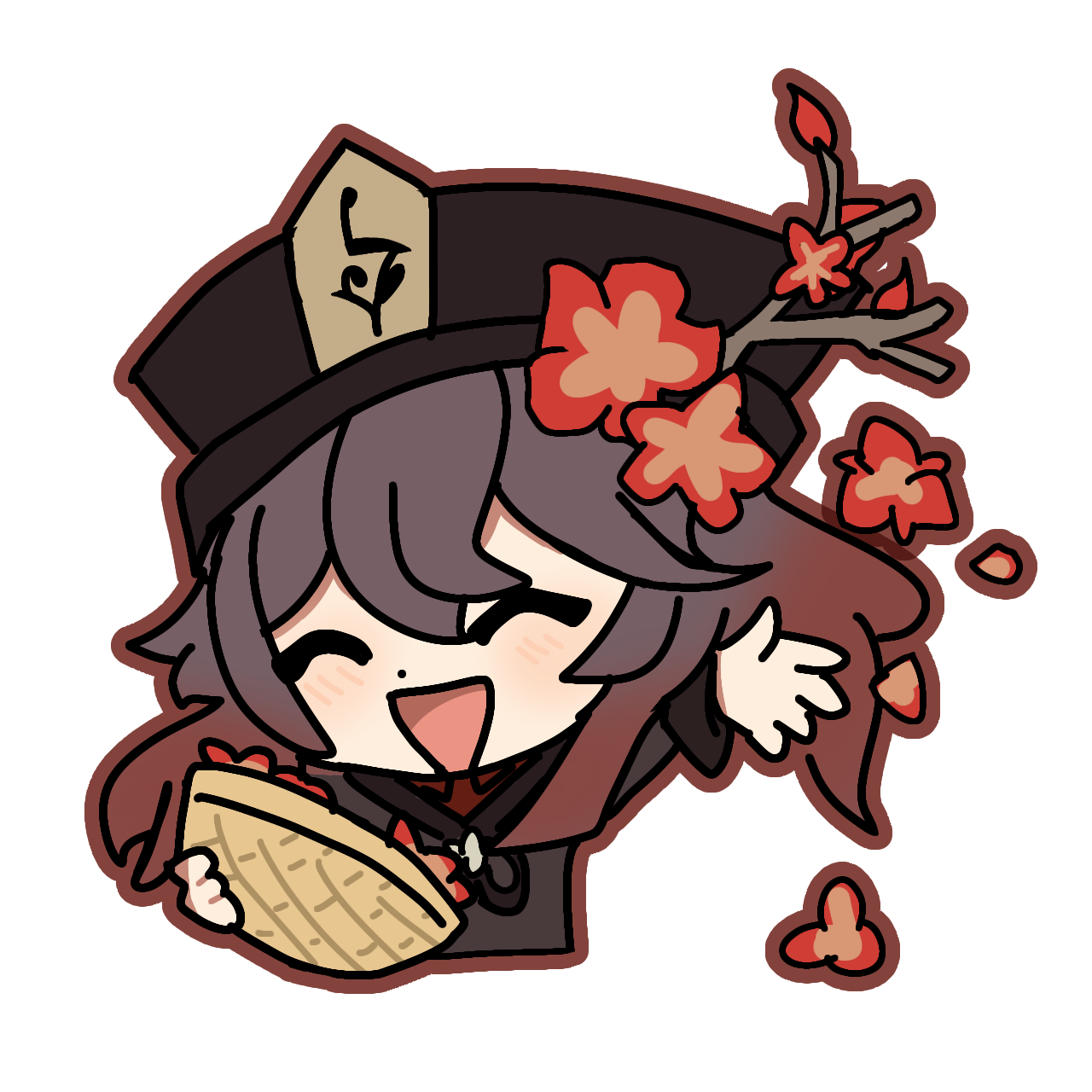 Hu Tao as venti emote Genshin Impact | HoYoLAB