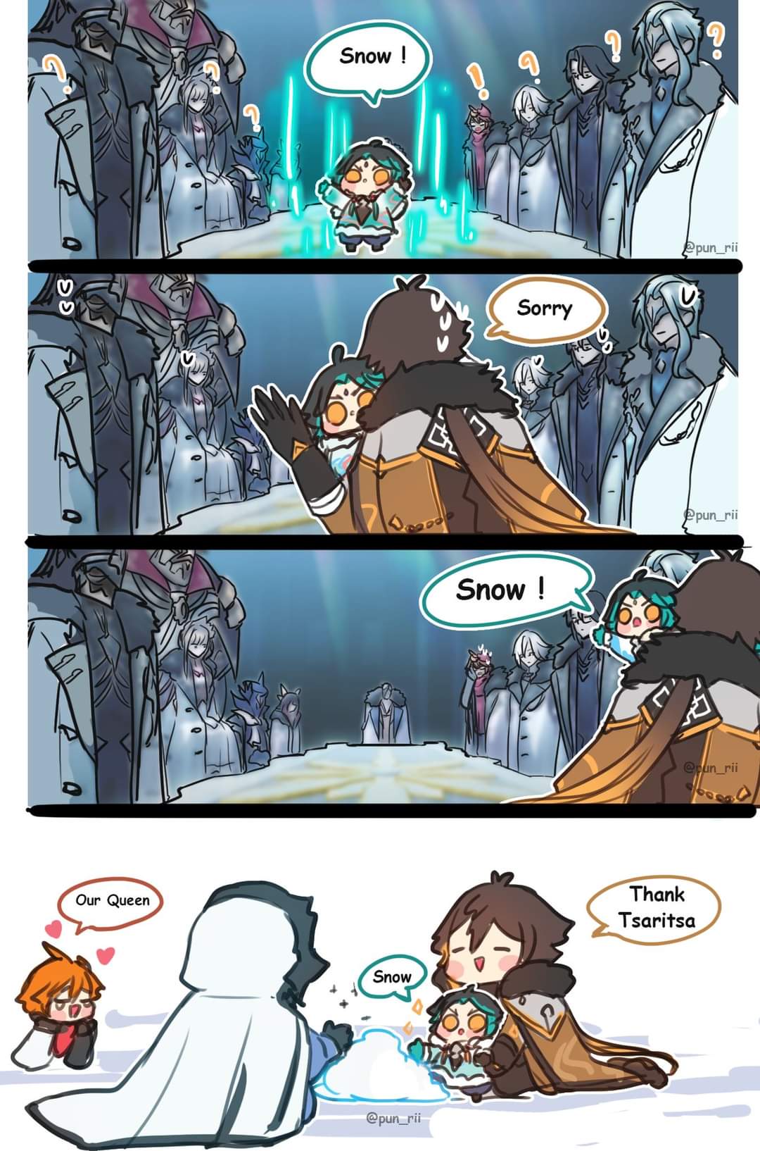 Xiao likes Snow Genshin Impact | HoYoLAB