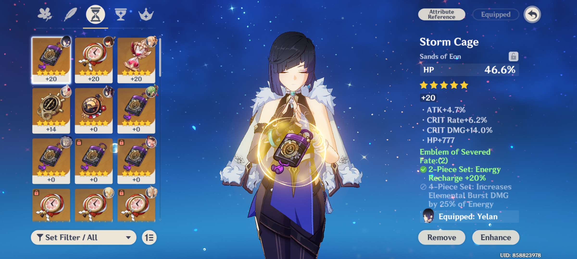 Rate my F2P yelan dps build!!! | Genshin Impact | HoYoLAB