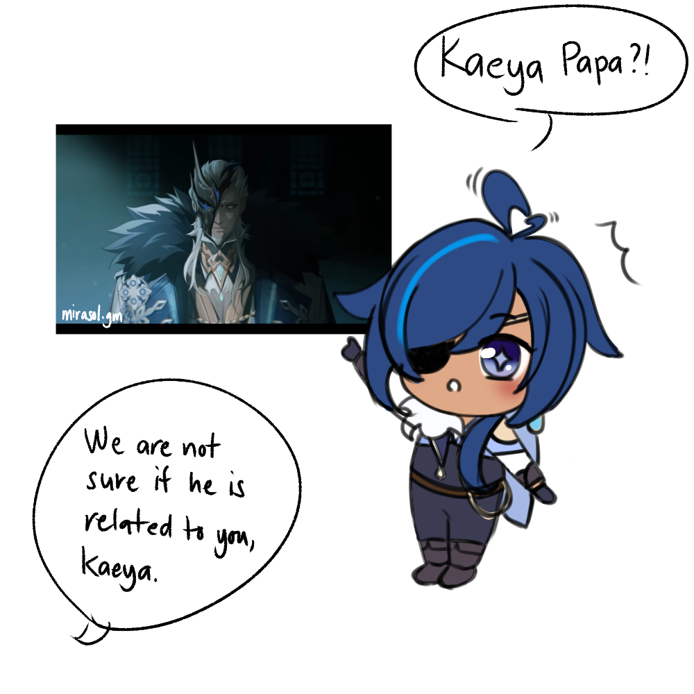 Where is Kaeya's papa??? Genshin Impact | HoYoLAB