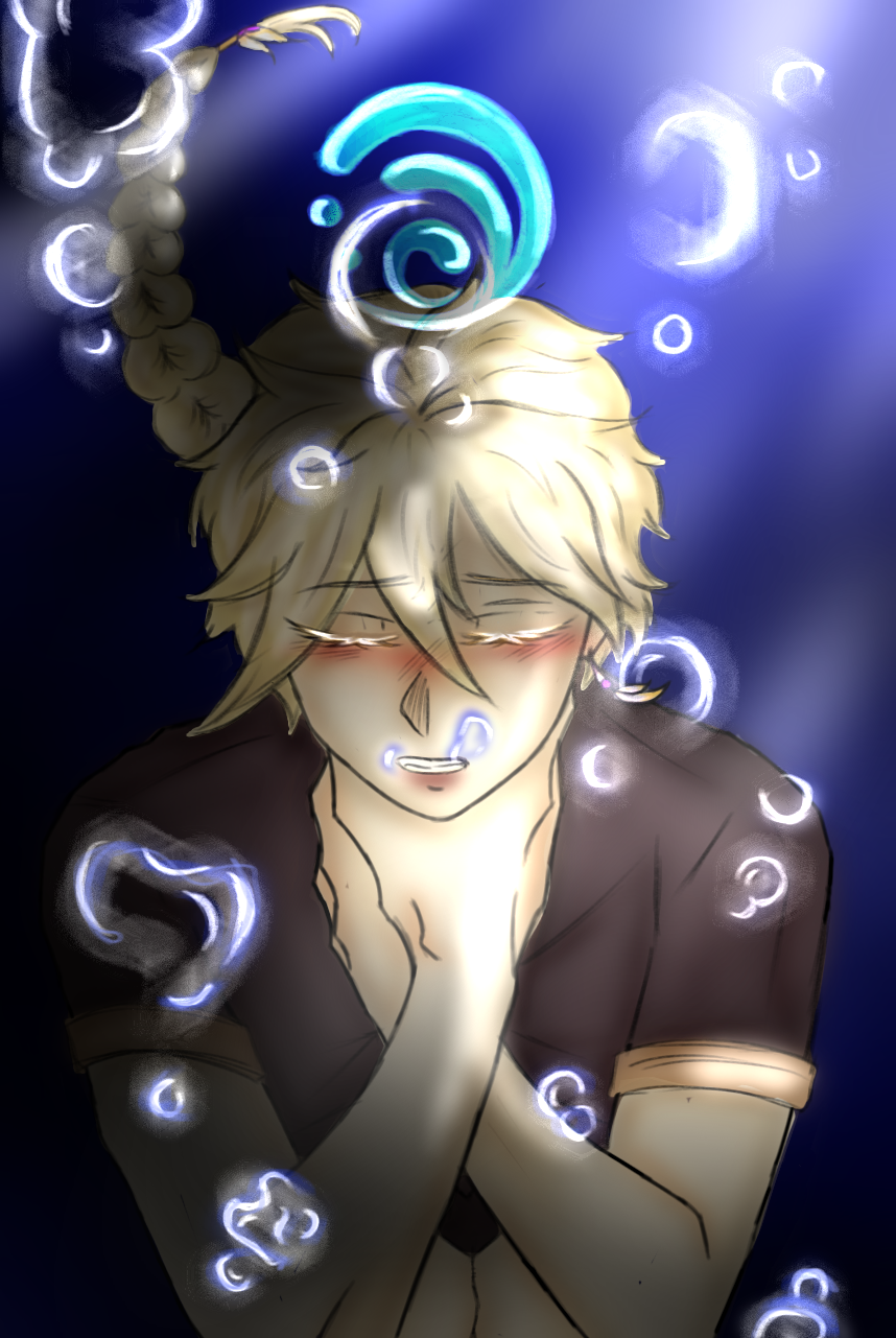 Aether underwater Genshin Impact | HoYoLAB