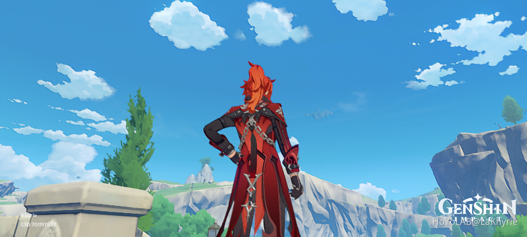 Diluc's High Ponytail Genshin Impact | HoYoLAB