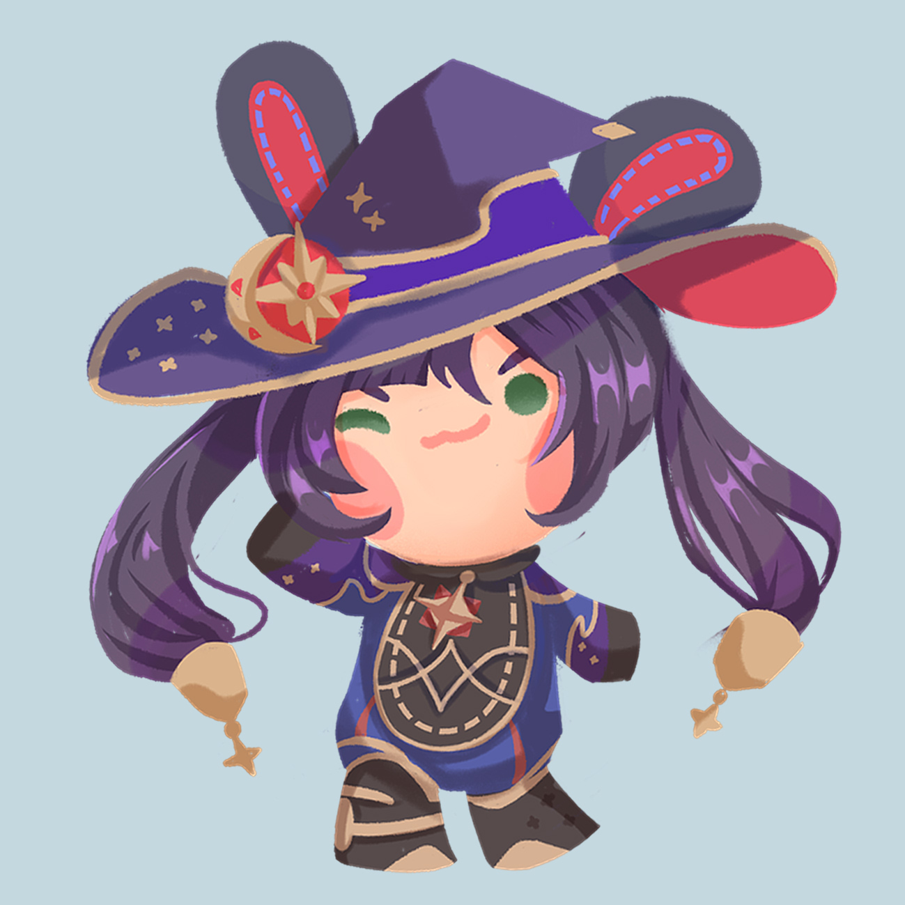 Go Go Baron Bunny Mona! Genshin Impact | HoYoLAB